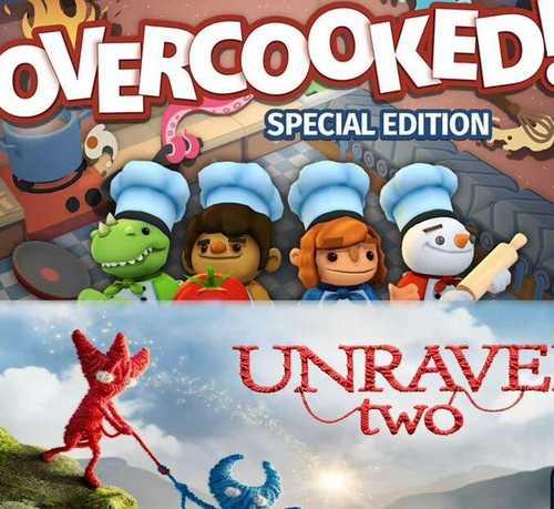 Unravel Two + Overcooked для Nintendo Switch