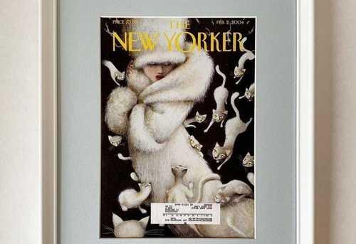 Обложка журнала The New Yorker 2 февр 2004