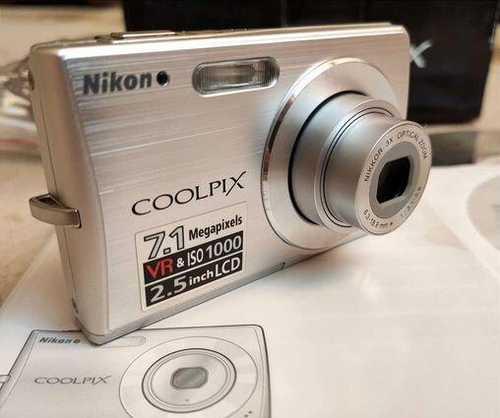 Компактный фотоаппарат nikon coolpix s200