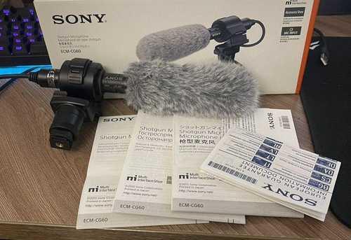 Микрофон пушка Sony ECM-CG60