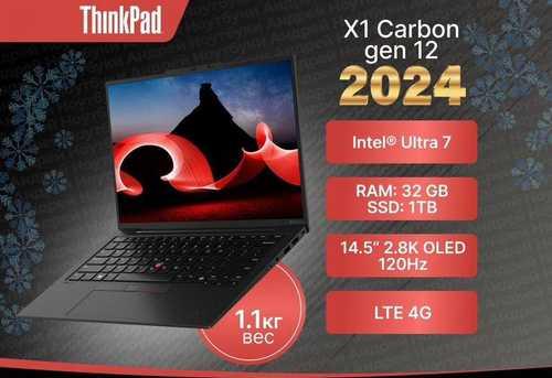 ThinkPad X1 Carbon gen12 2024 Ultra 7, 32GB,Oled