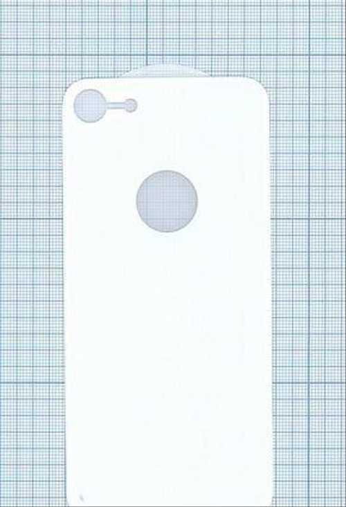 Защитное заднее стекло для iPhone 7/8 белое