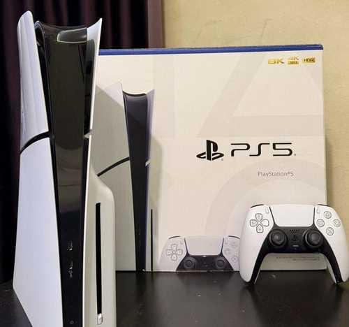 Sony playstation 5 PS5 Slim c дисководом 1 tb