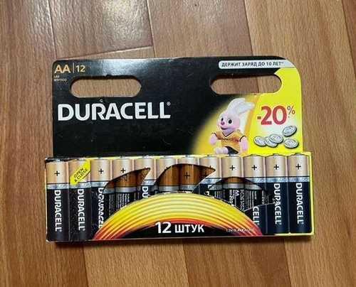 Батарейки Duracell AA, 12шт