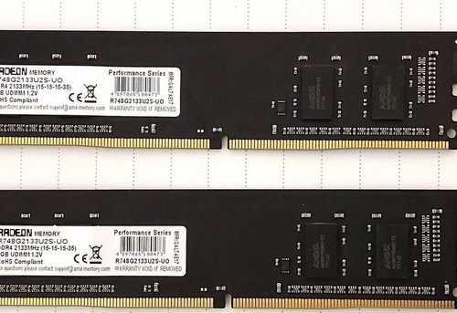 Оперативная память AMD Radeon 16GB DDR4,16GB DDR3
