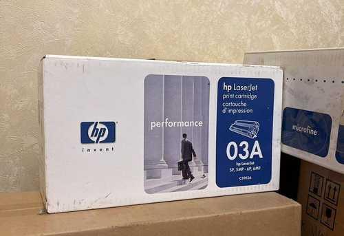 Картридж hp 03А C3903A