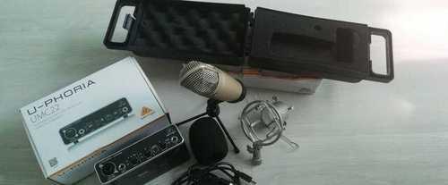Студийный конденсаторный микрофон Behringer С3