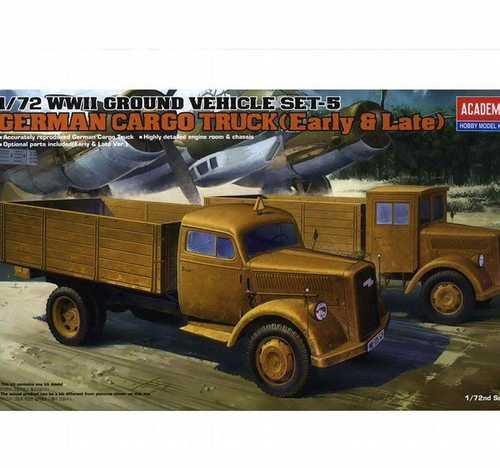 Модель 13404 Academy Грузовик ранний/поздний 1/72