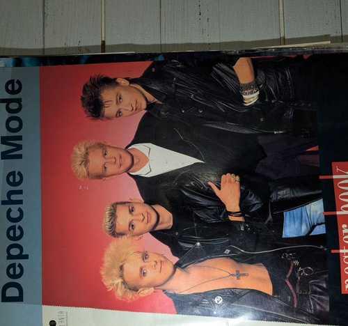 Depeche mode poster book