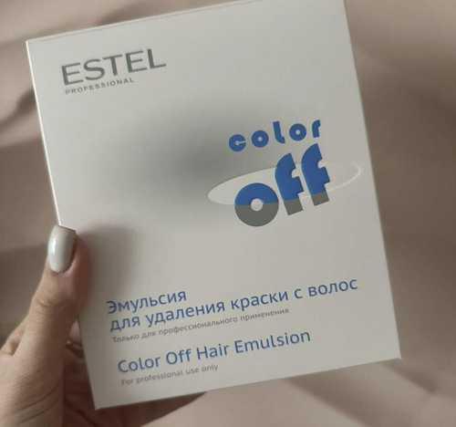 Смывка для волос Estel color off