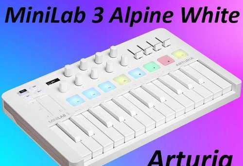 Arturia minilab 3 alpine white