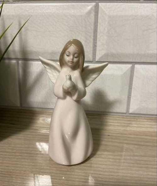 Ангел статуэтка с голубем