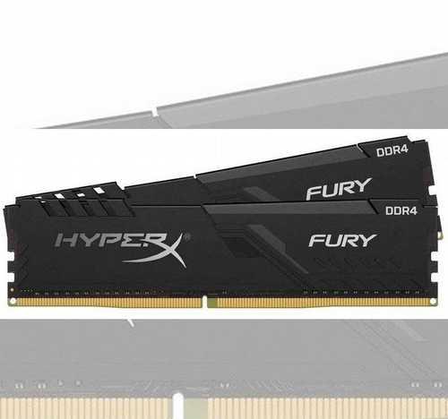 Оперативная память ddr4 Kingston fury 16 gb