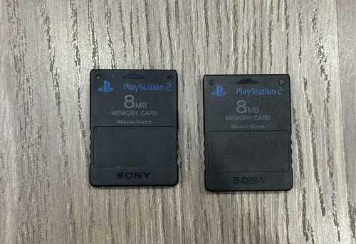 Карта памяти Sony Memory card 8MB для PS2