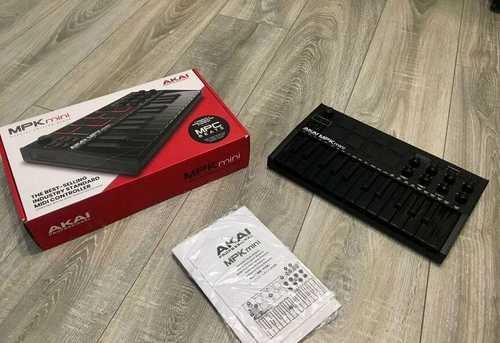Midi-клавиатура akai MPK Mini MK3 Black