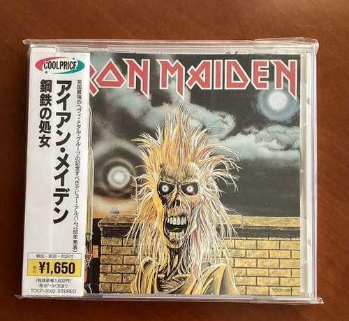 Iron maiden фирменный компакт-диск Япония
