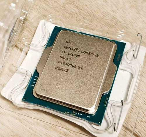 Процессор intel core i3 12100f