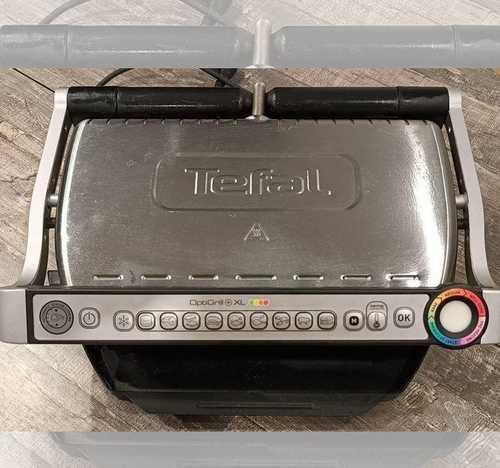 Гриль Tefal optigrill xl gc722d34