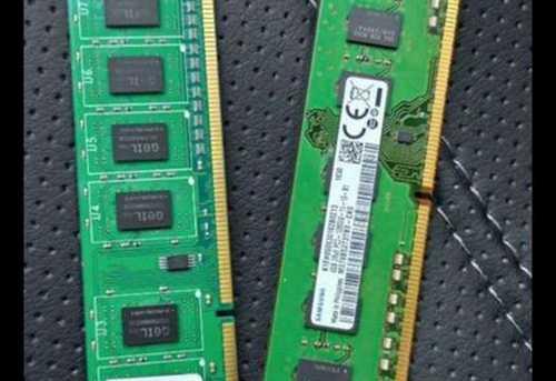 Оперативная память ddr 3 4gb x2