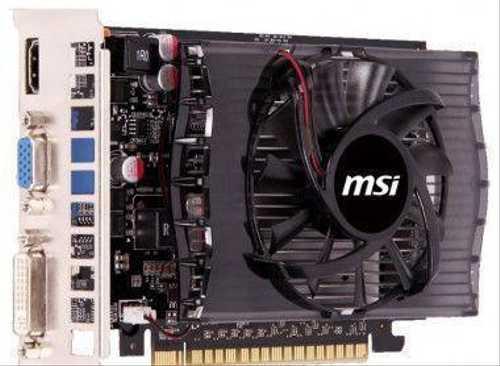 Видеокарта MSI geforce GT730, N730-2GD3V2, 2гб