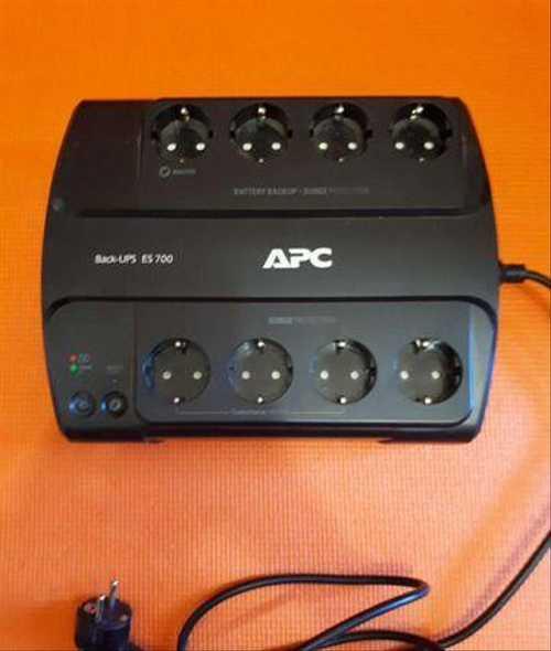 Ибп APC Back-Up ES 700VA (BE700G-RS) Источник бесп