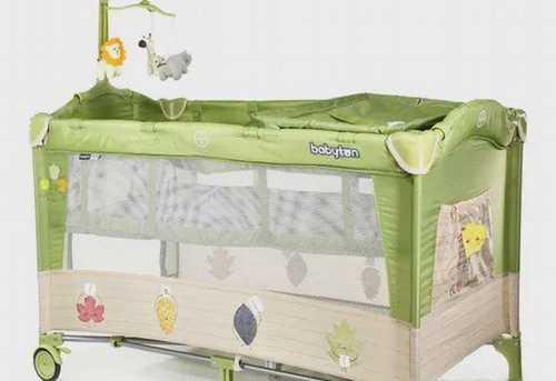 Кровать-манеж Babyton Dreamy Green