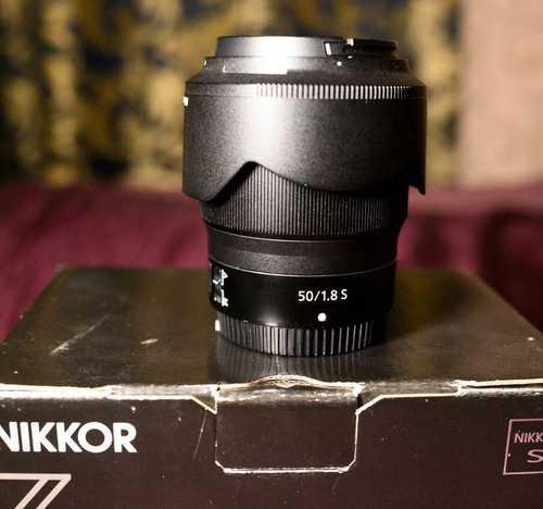Объектив nikon nikkor z 50mm f 1.8 s