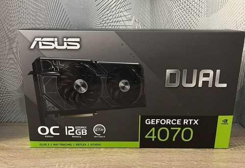 Видеокарта RTX 4070 asus