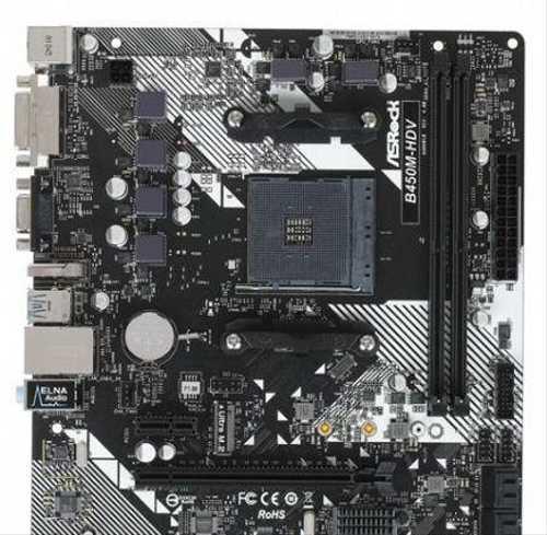 Материнская плата ASRock B450M-HDV R4.0