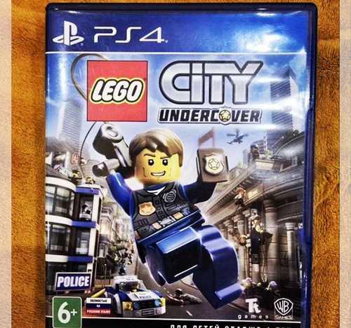 Диски на ps4 lego city police