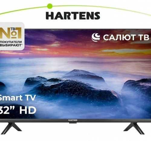 Телевизор Hartens HTS-32HDR11B-HC24 32" HD, черный