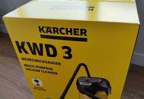 Хозяйственный/строительный пылесос Kercher KWD 3