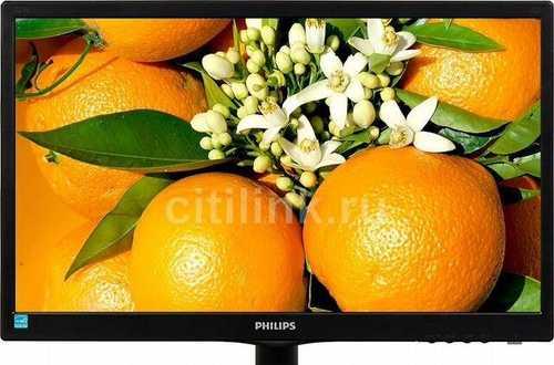 Новый Монитор philips 223v5lsb (00/01) 21.5", черн