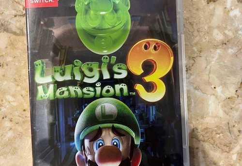 Игра для Nintendo switch Luigi mansion 3