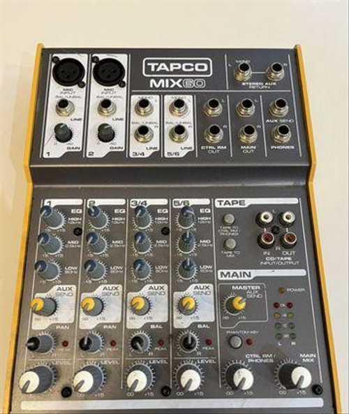 Микшерный пульт Tapco