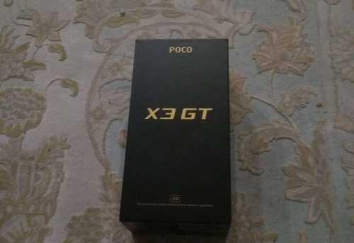 Коробка от телефона Poco x3 gt