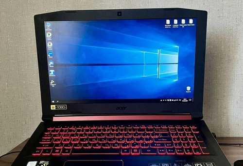 Игровой ноутбук 15.6" Acer Nitro 5 AN515-52, 1240 ГБ, Core i5-8300H, RAM 12 ГБ, GeForce GTX 1050 4 ГБ