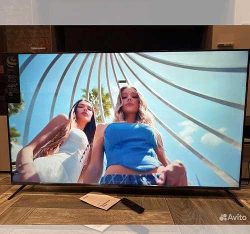 Новый безрамочный 4K телевизор 65‘‘ Sber SMART TV