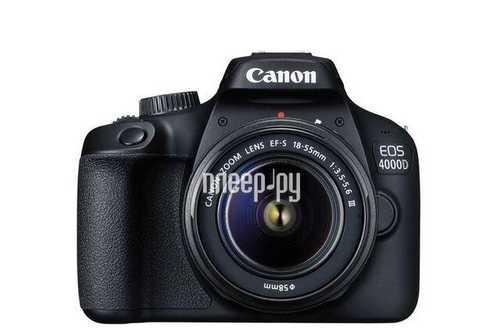 Canon EOS 4000D Kit EF-S 18-55 mm F/3.5-5.6 II