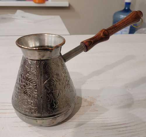 Турка для кофе медная