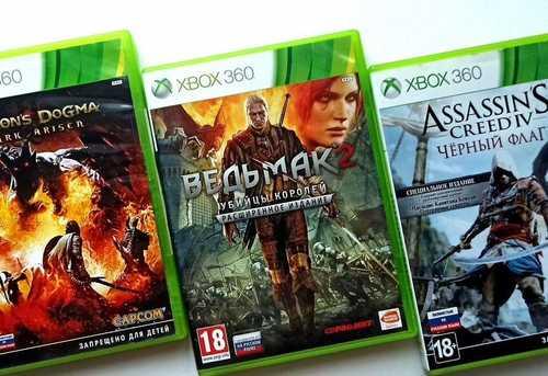 Ведьмак 2/ Assassins Creed/ Dragons Dogma X360