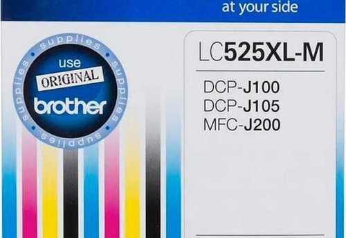 Картридж струйный Brother LC525XLM пурпурный (1300