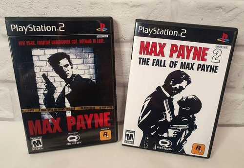 Игры ps2 " Max Payne " пс2 Playstation ps1 пс1
