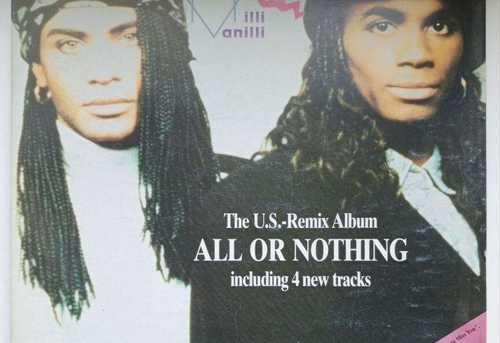 LP Milli Vanilli – All Or Nothing / Italy 1989
