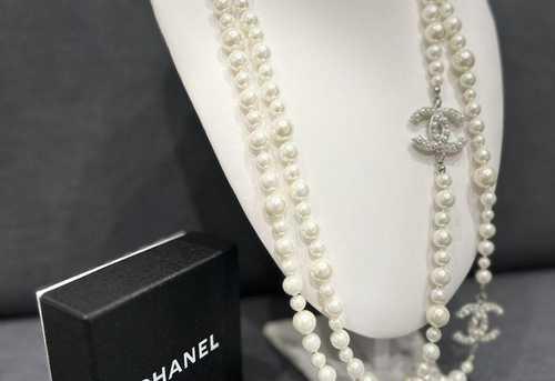 Жемчужное ожерелье Chanel