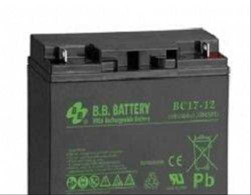 Новый батареи B.B. Battery Аккумулятор BC 17-12 (1