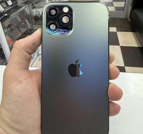 Корпус iPhone 12 Pro black (черный)