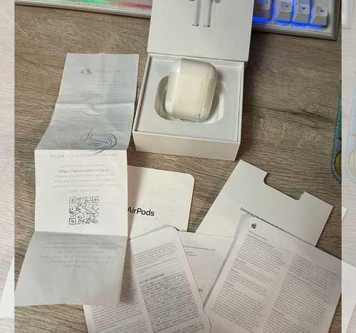 Наушники apple airpods