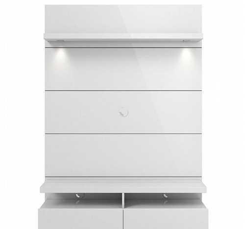 Тв стеллаж horizon 1.2 PA27052 white gloss