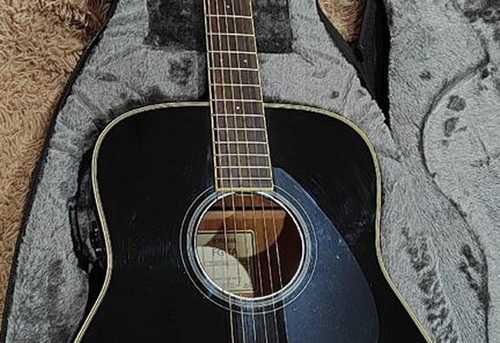 Транс акустическая гитара Yamaha FG-TA Black